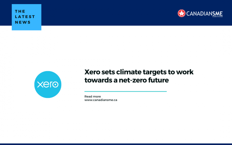 Xero sets climate targets to work towards a net-zero future - CanadianSME Small Business Magazine