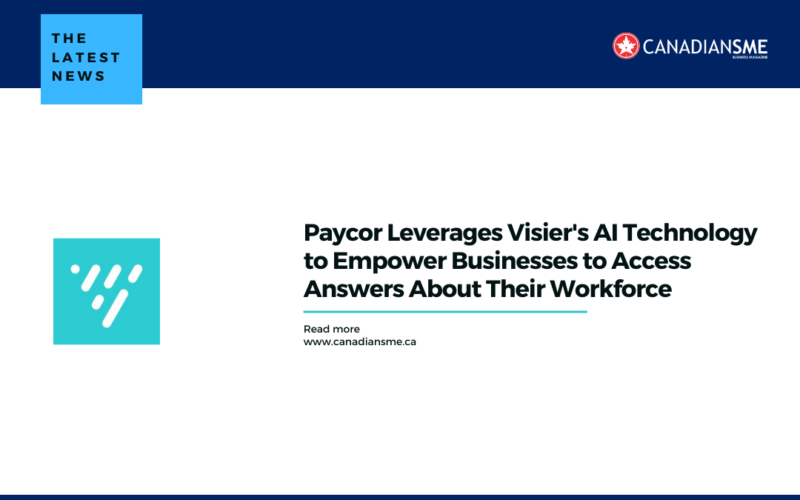 Paycor Leverages Visier’s AI Technology to Empower Businesses to Access ...